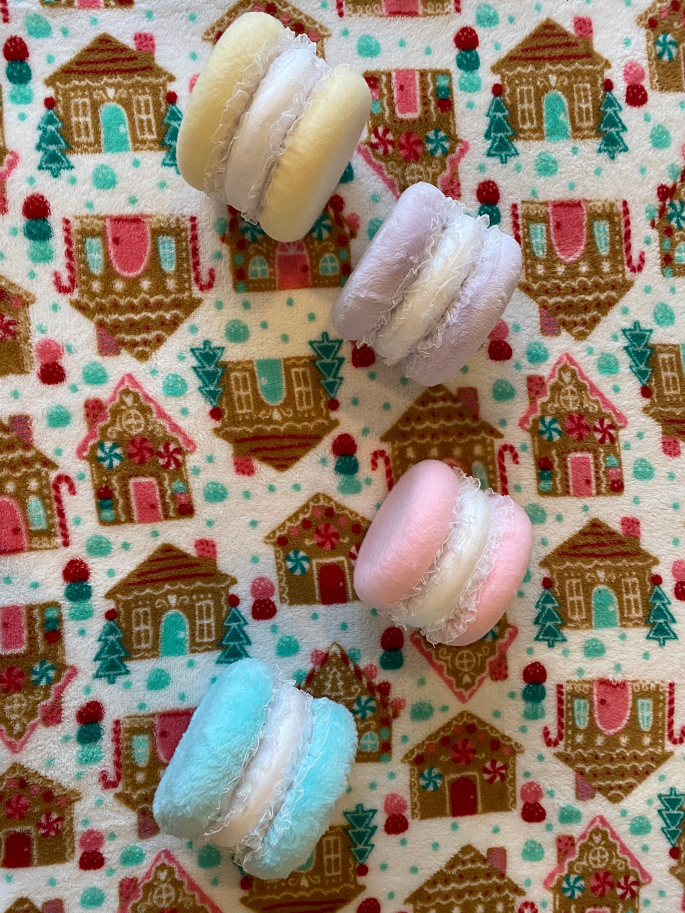Candyland Baby Macaroons Set of Four Christmas Ornaments - Etsy