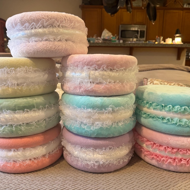 Macaron Pillow - Etsy