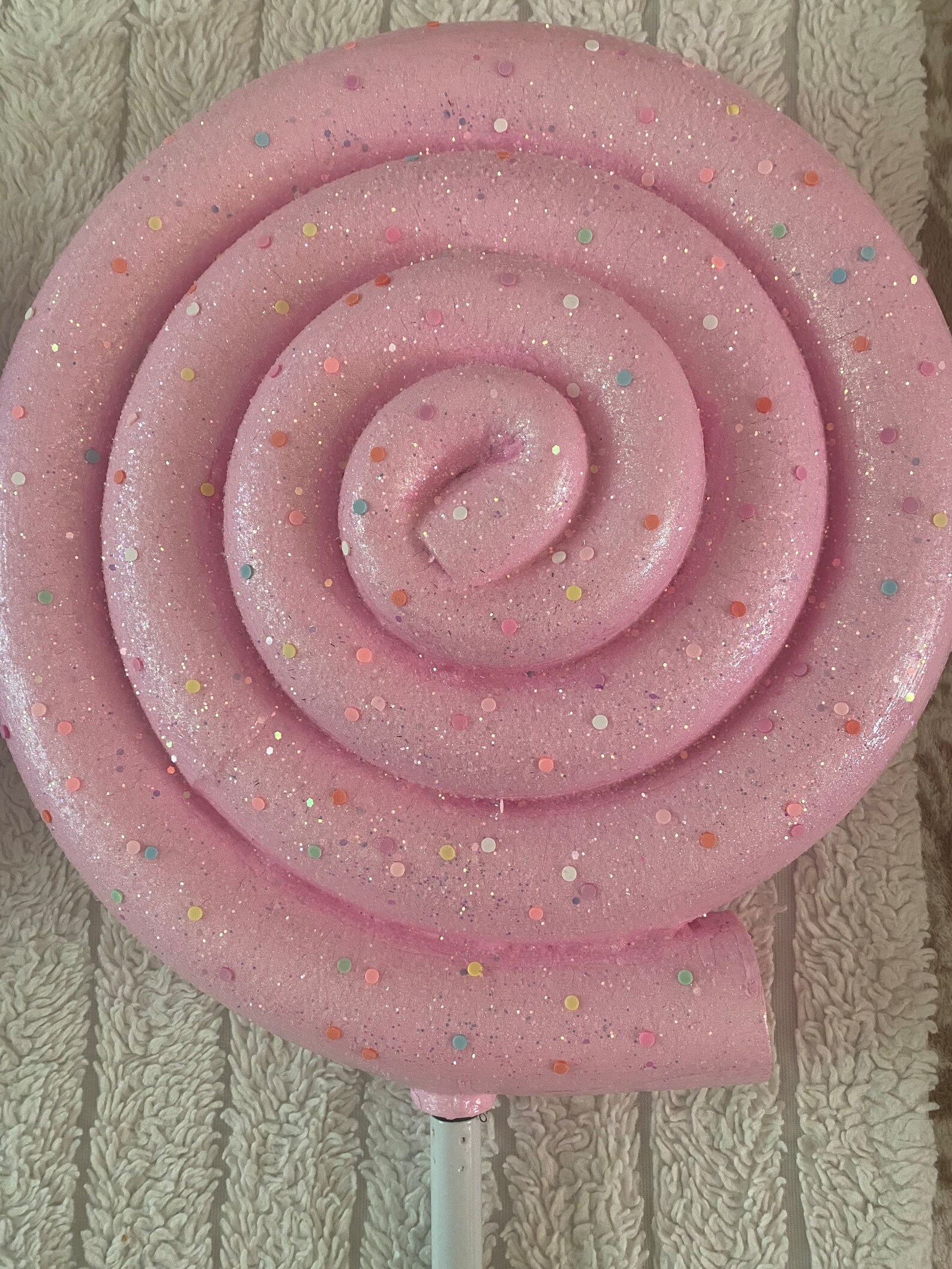 Candyland Set of Four Faux Lollipops - Etsy