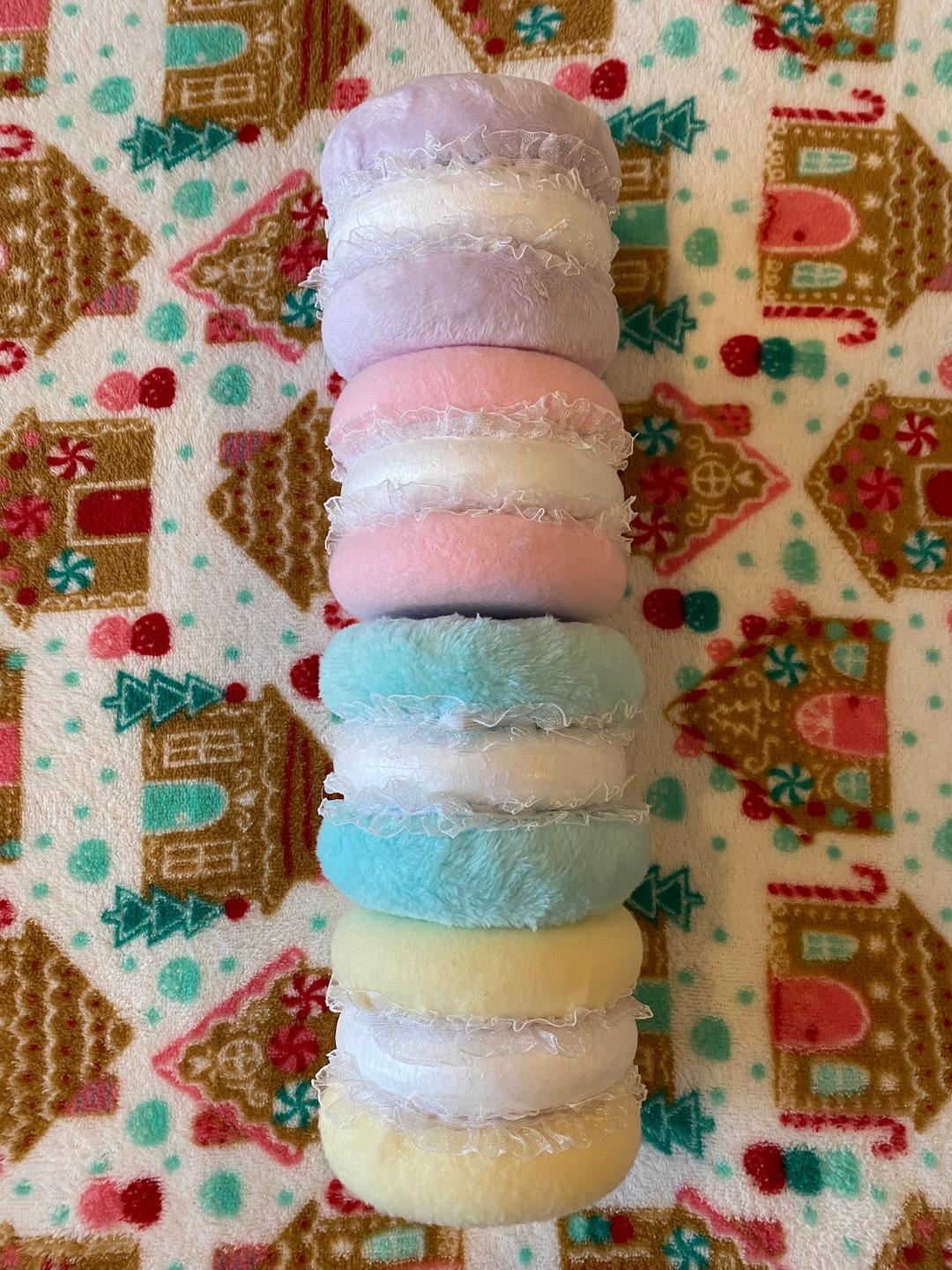 Candyland Baby Macaroons Set of Four Christmas Ornaments - Etsy
