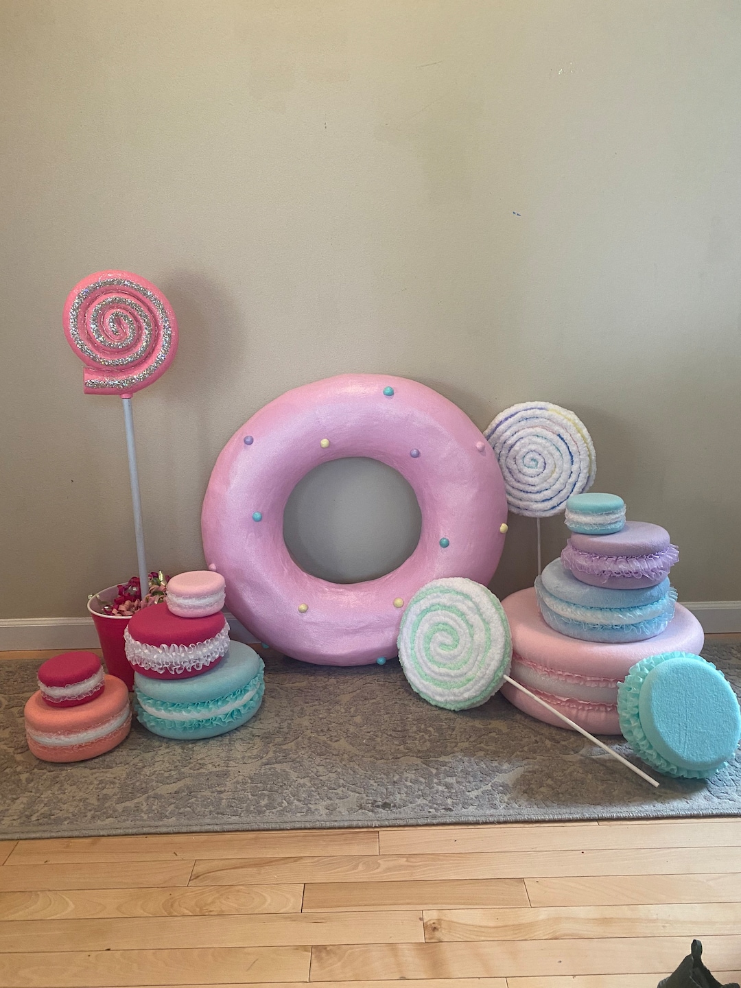 Giant Faux Frosted Donut . Multiple Sizes - Etsy