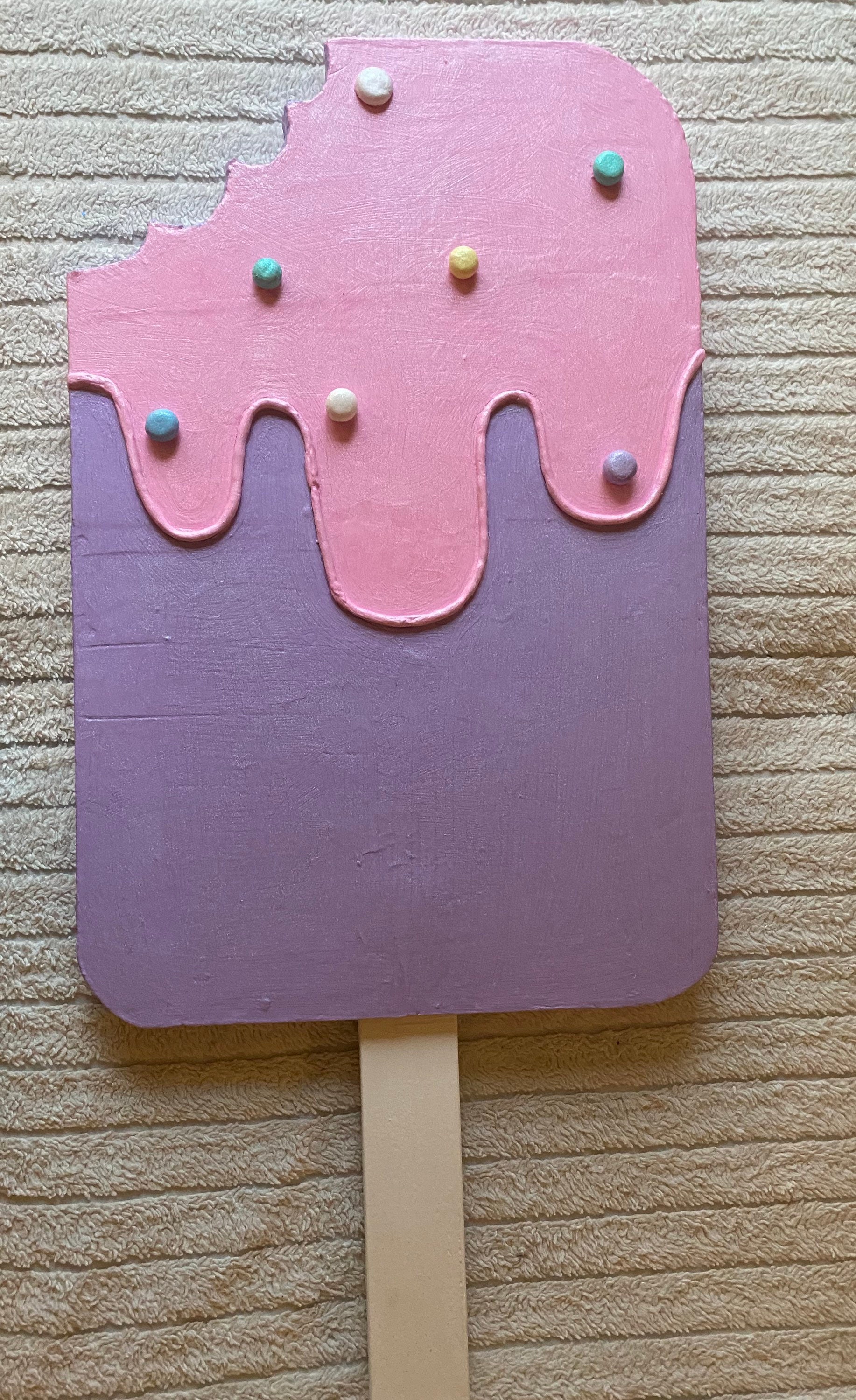 Jumbo 4 Ft Popsicle With Bite Missing. - Etsy