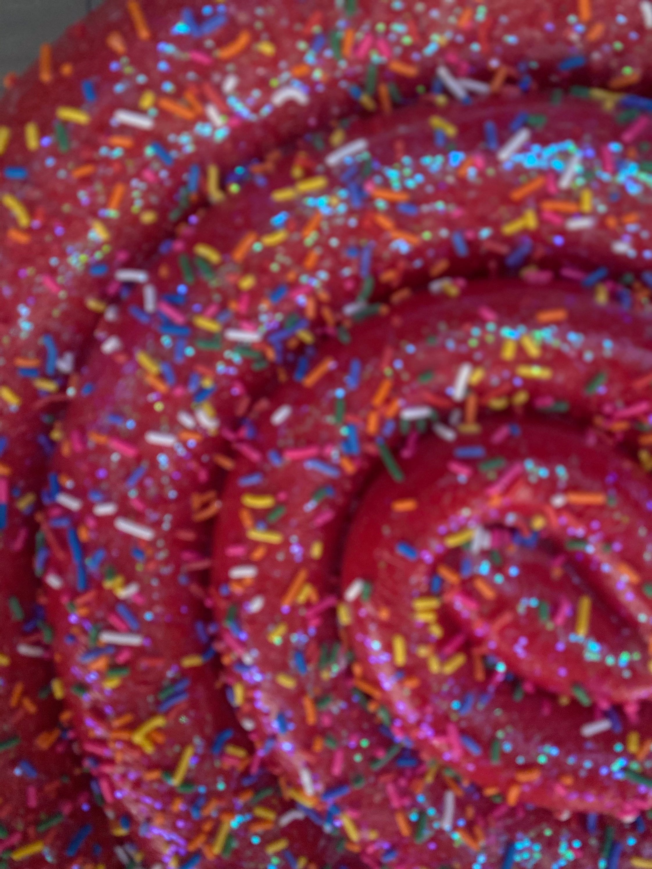 Set of Two Jumbo Birthday Lollipops. Removable Handle 16 Inch Diameter ...