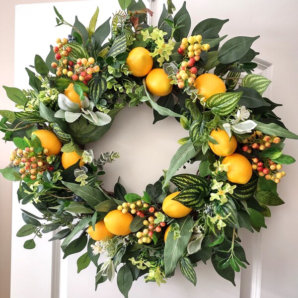 Fruit Wreath - Etsy