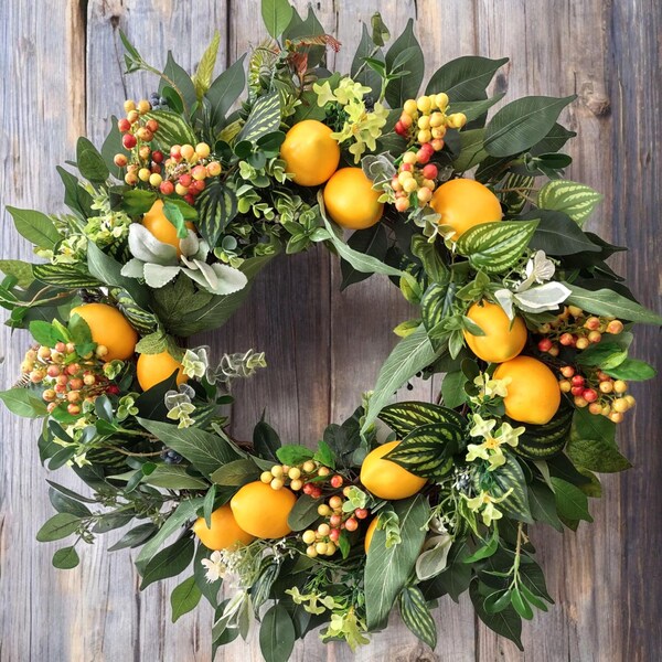 Fruit Wreath - Etsy