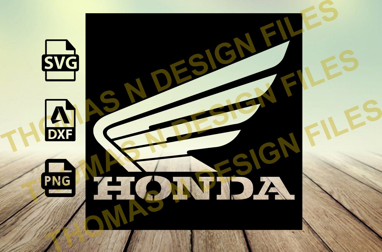 Honda CNC Plasma Waterjet Laser Dxf Svg and PNG File. - Etsy UK