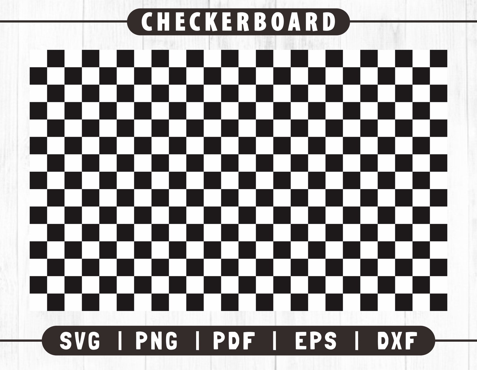 Damier SVG Motif en damier SVG transparent SVG vérifié - Etsy France