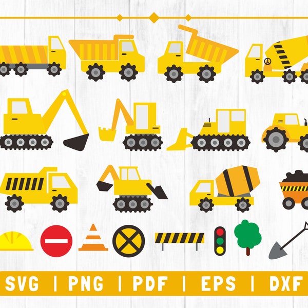 Dump Truck Clipart - Etsy