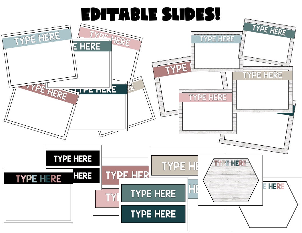 Editable BOHO Classroom Objective Board | Posters and Headers - Etsy