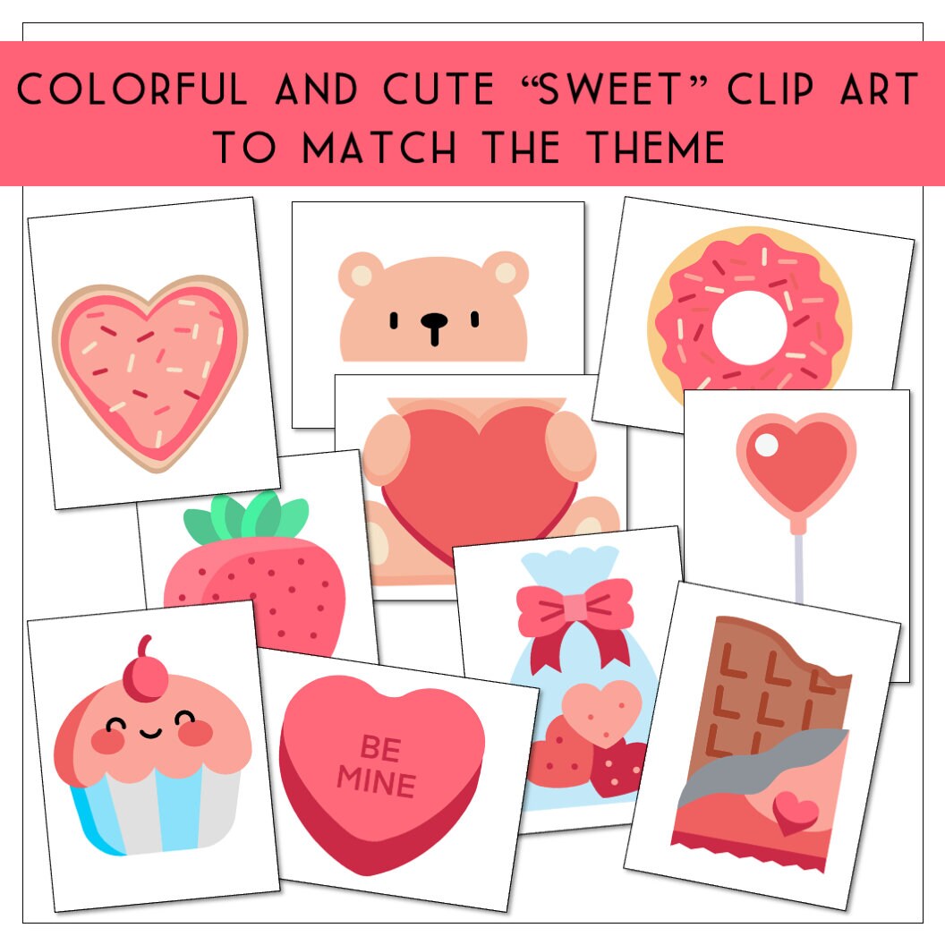 Valentine's Day Bulletin Board Kit | Bear-y Sweet | Classroom Decor ...