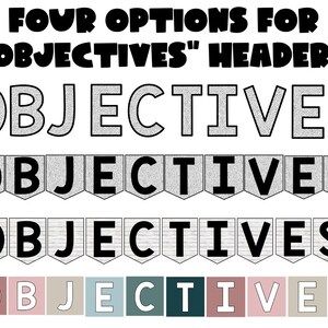 Editable BOHO Classroom Objective Board | Posters and Headers - Etsy
