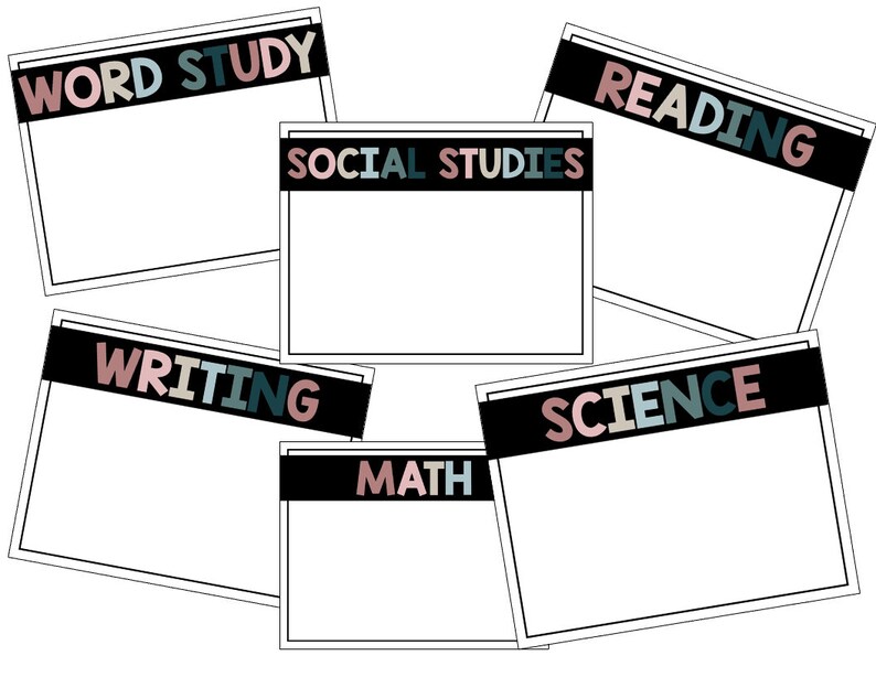 Editable BOHO Classroom Objective Board | Posters and Headers - Etsy
