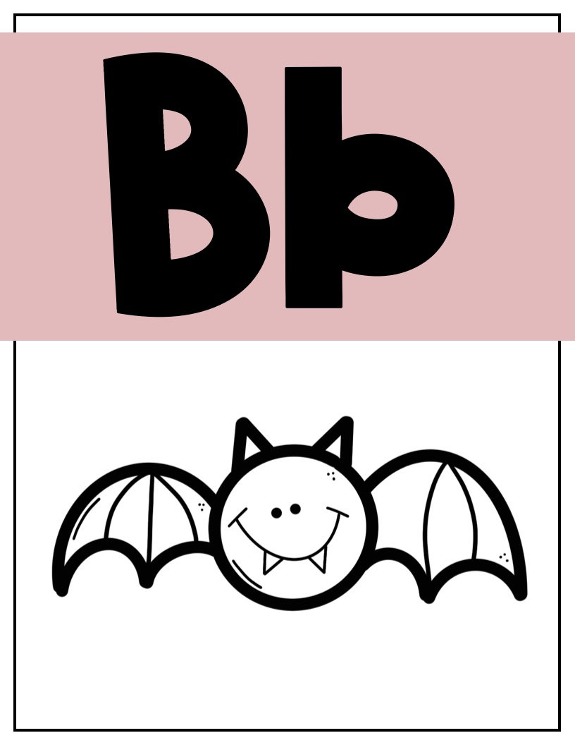 BOHO Alphabet Posters and Chart - Etsy