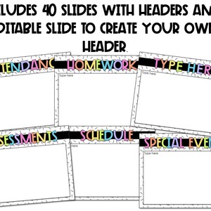 Editable COLORFUL Back to School Night Powerpoint Template | Open House ...