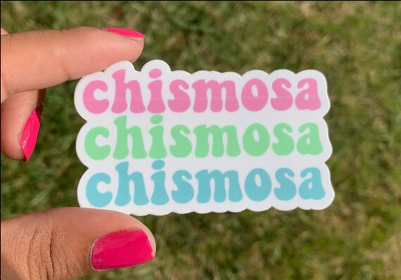 Chismosa Sticker Vinyl Sticker Laptop Sticker Hydroflask - Etsy