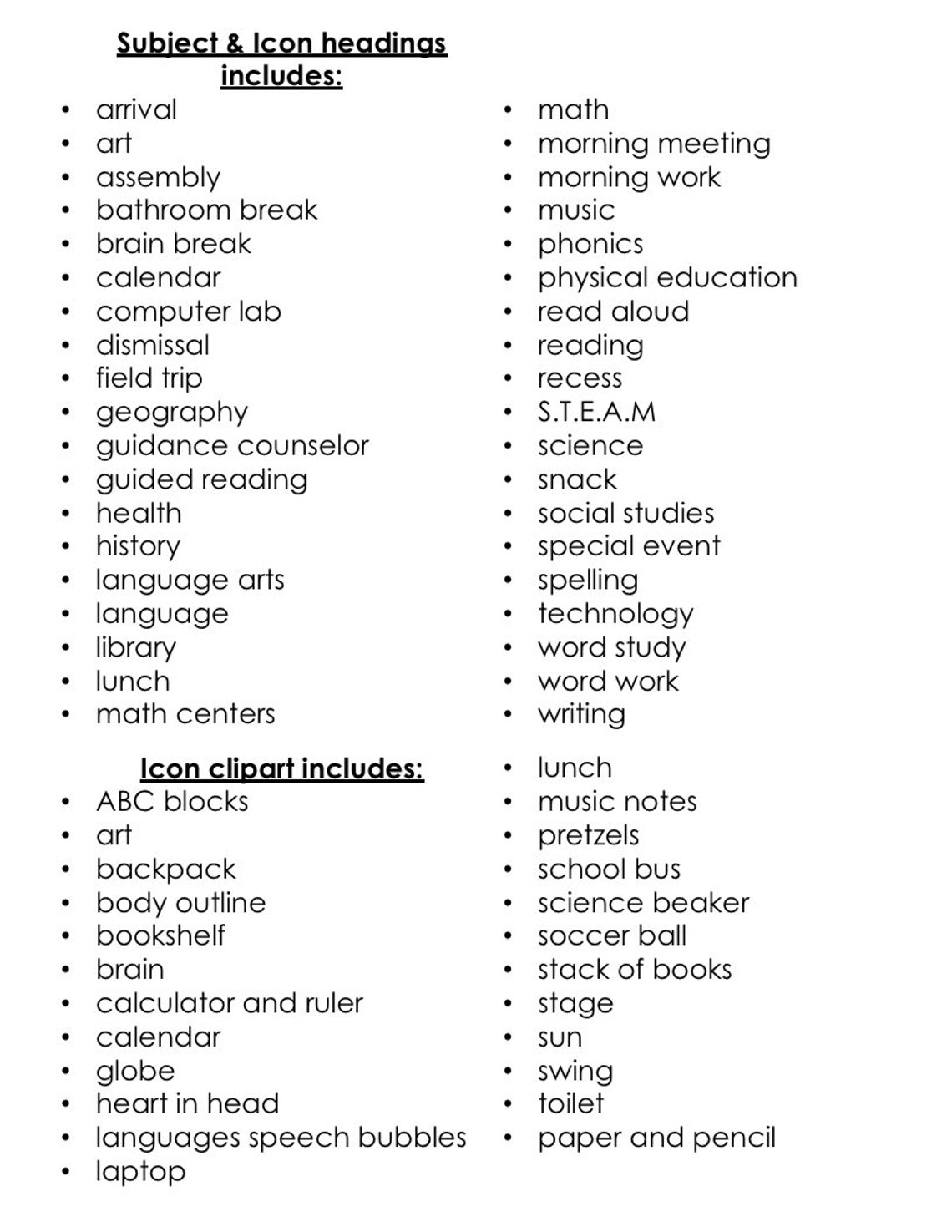 Editable Bright Pastel Schedule Cards | Daily Schedule and Clocks - Etsy