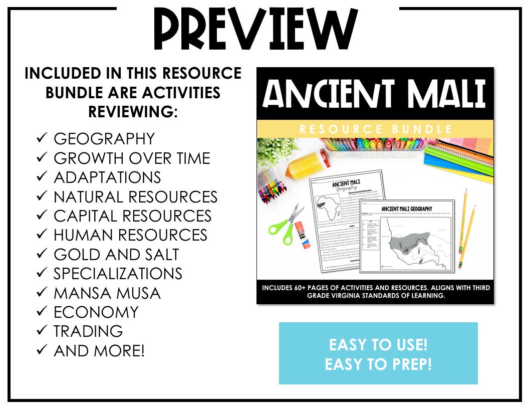 Ancient Mali | Empire of Mali | VA SOL - Etsy