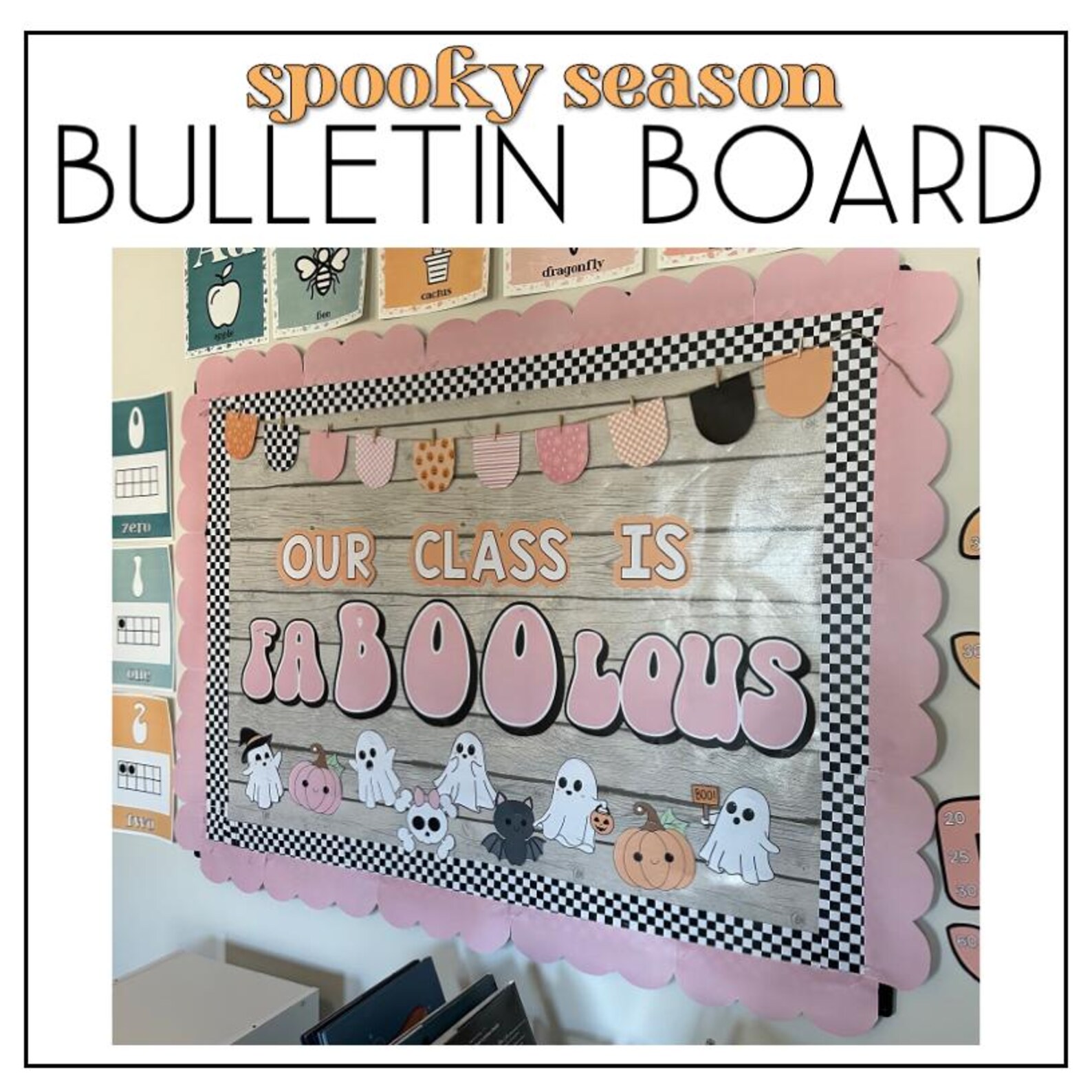 Our Class is Faboolous Bulletin Board | Halloween | Door Decor ...