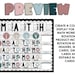 BOHO Math Workshop Rotation Board | Editable | Math Centers - Etsy