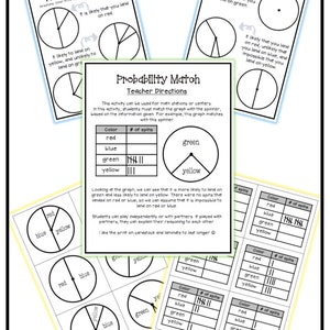 Probability Unit Activities | What Are the Chances? | VA SOL - Etsy