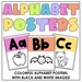 Colorful Alphabet Posters and Chart - Etsy