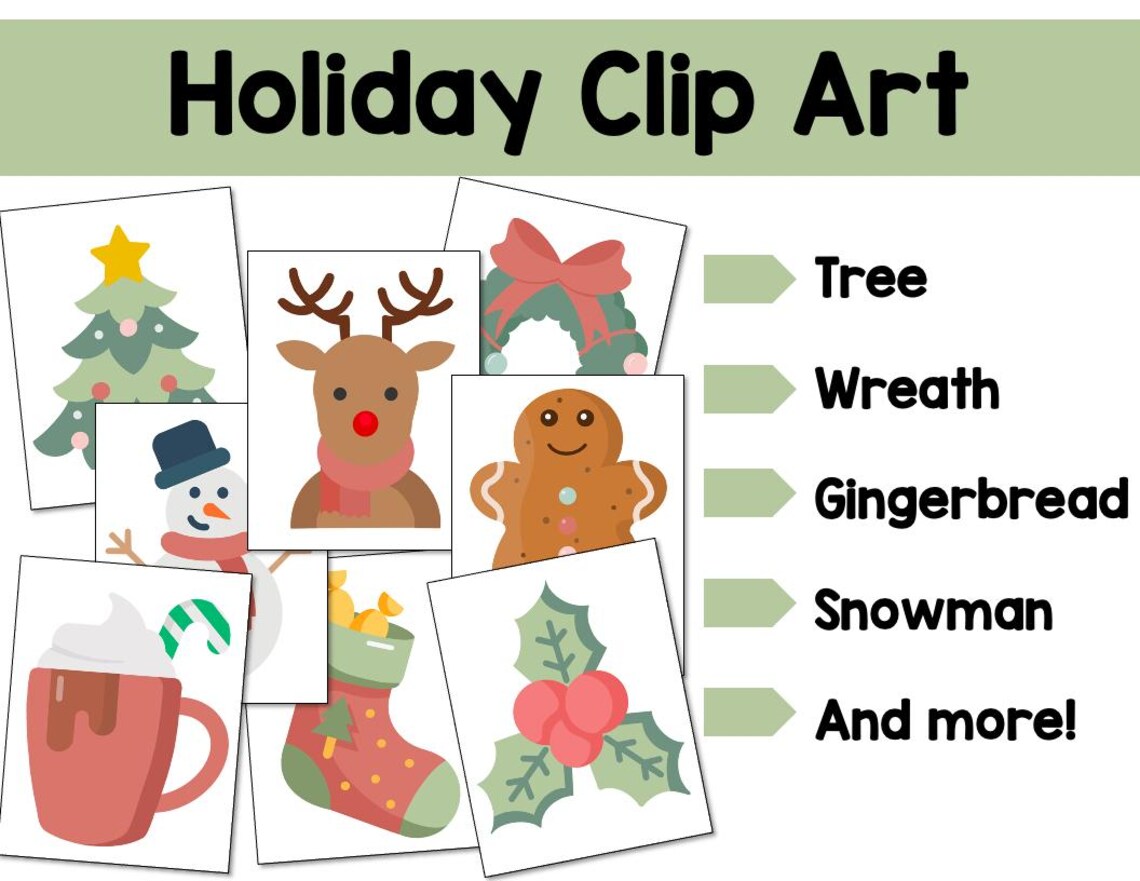 Winter Holiday Bulletin Board Decor | Classroom Decor | Christmas - Etsy
