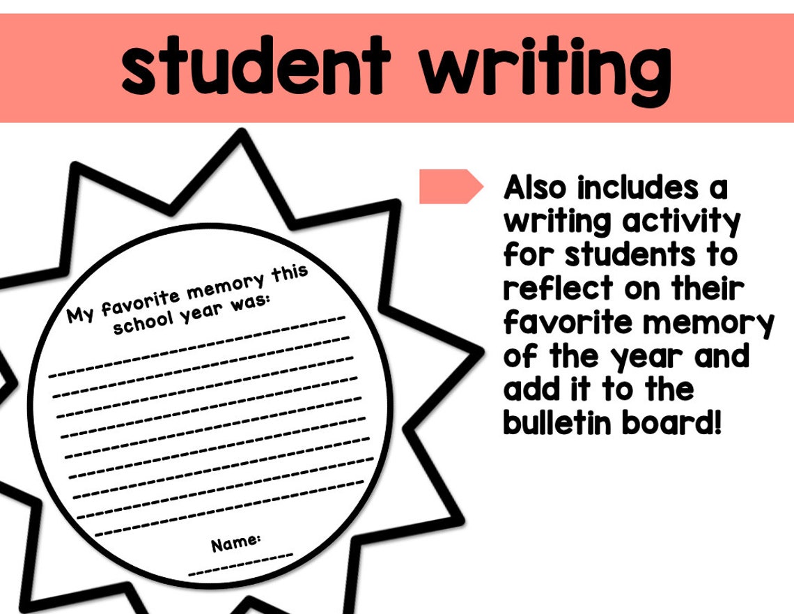 End of the Year / Summer Bulletin Board | Classroom Decor - Etsy