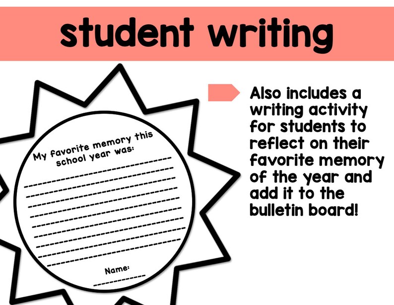 End of the Year / Summer Bulletin Board | Classroom Decor - Etsy