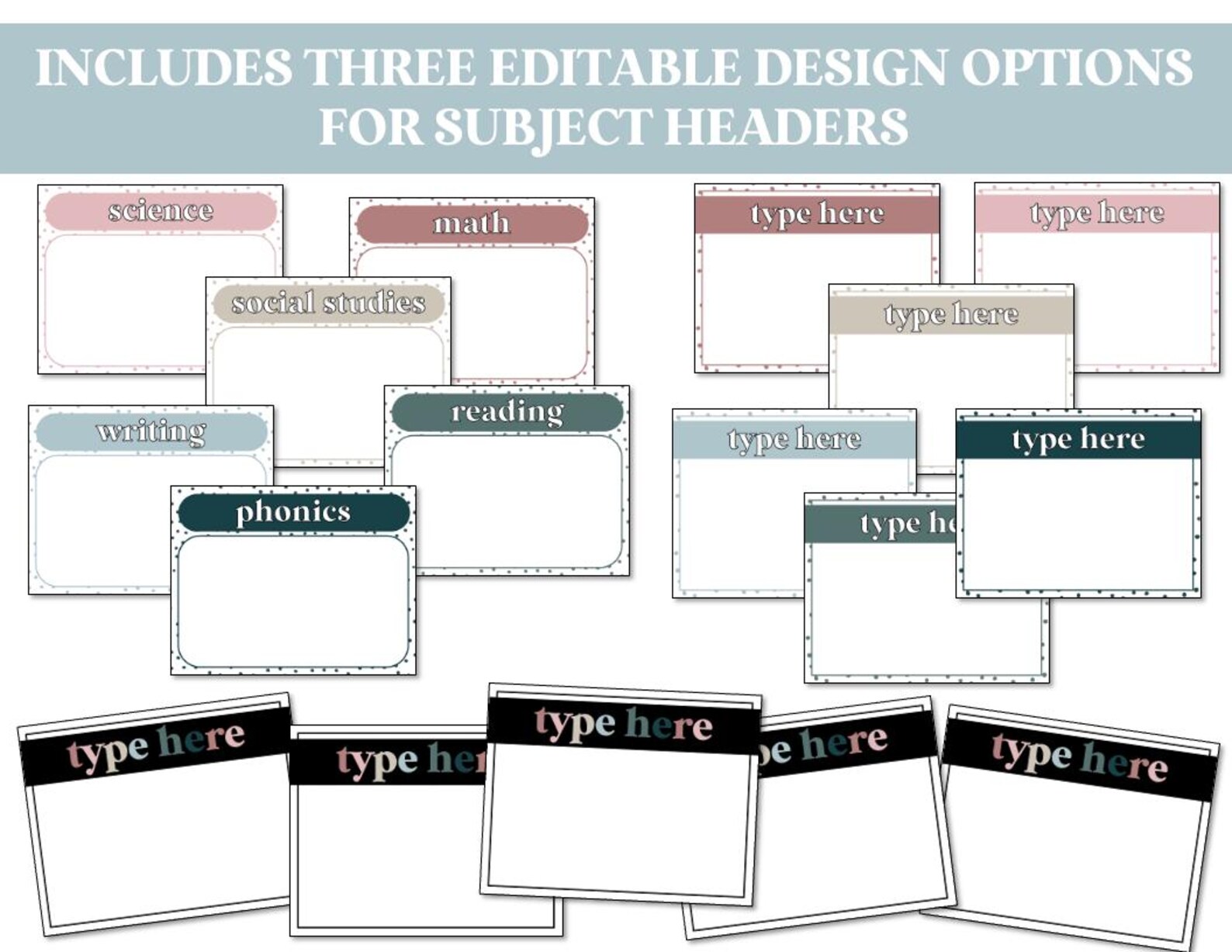 Editable Daily Objectives Board | Daily Objectives | Boho Bliss - Etsy