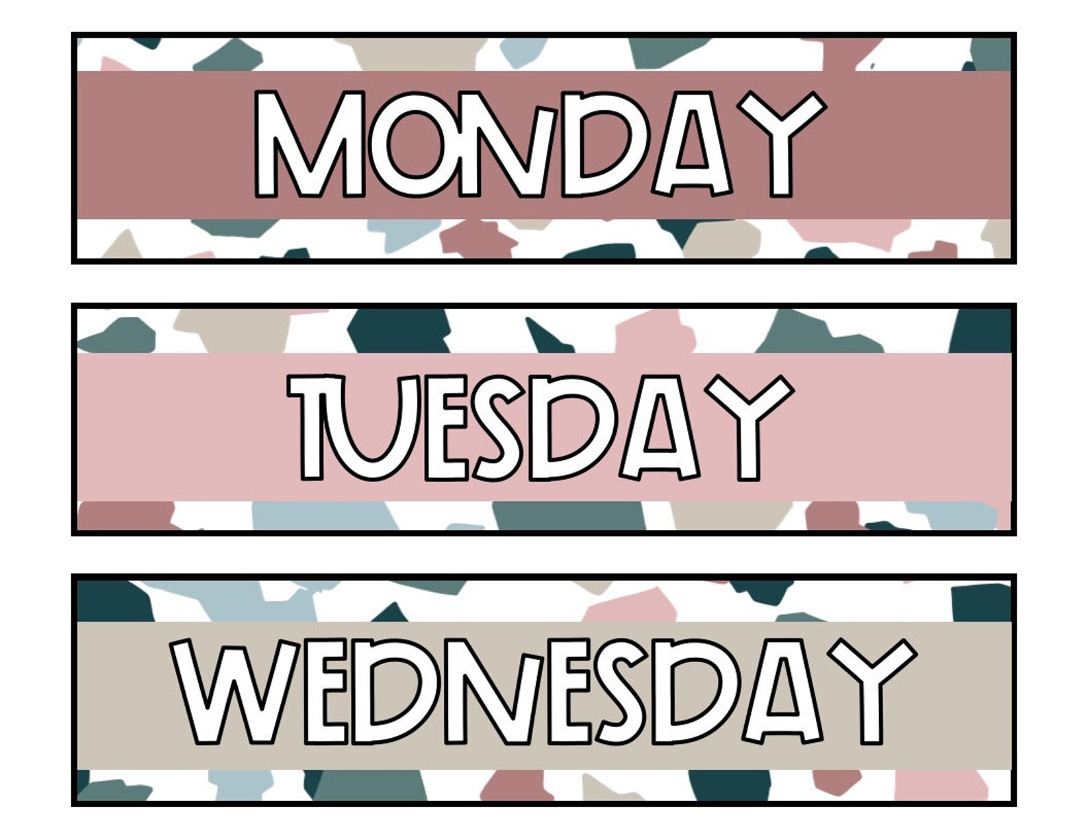 EDITABLE Boho 10 Drawer Rolling Cart Labels - Etsy