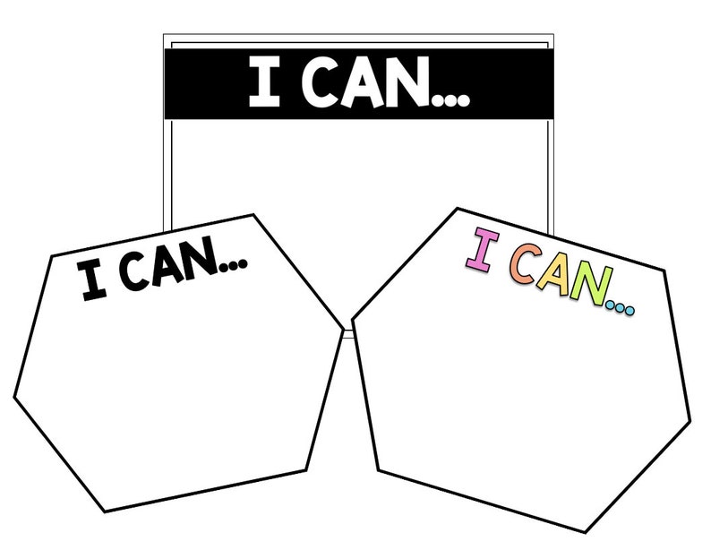 Editable Colorful Objective Board Posters and Headers - Etsy