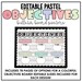 Editable Bright Pastel Classroom Objective Board Posters and Headers - Etsy