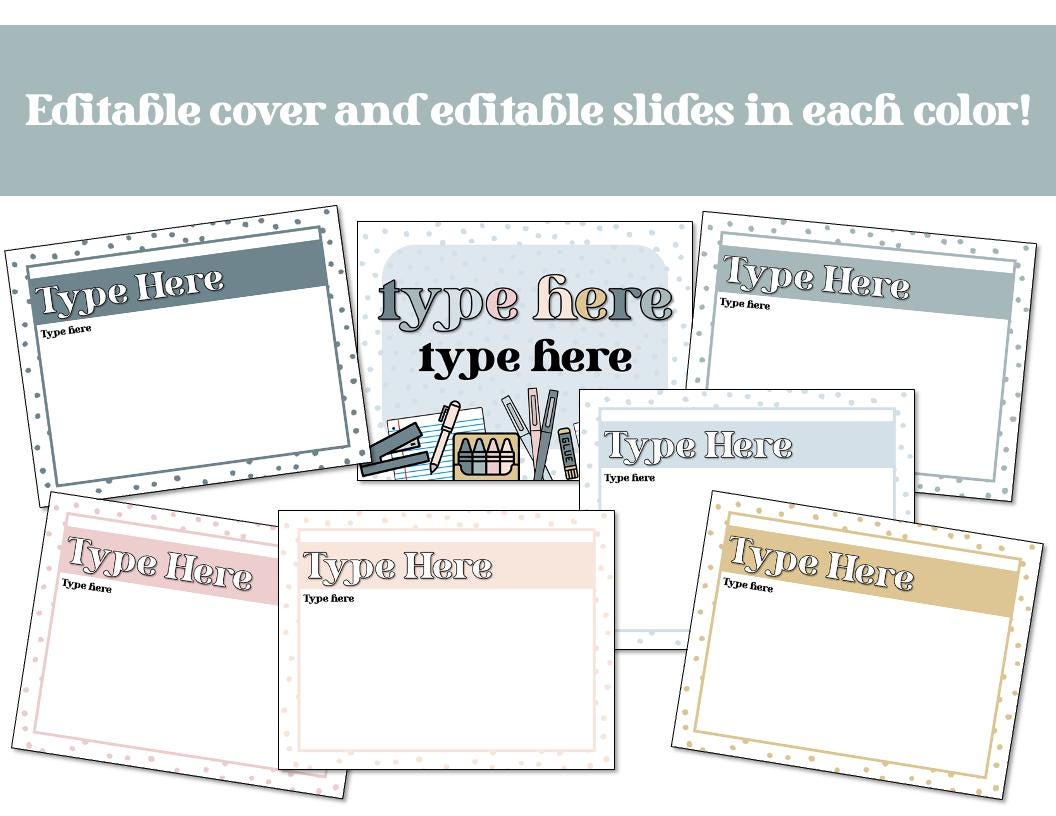 Editable Back to School Night Powerpoint Presentation | Meet the ...