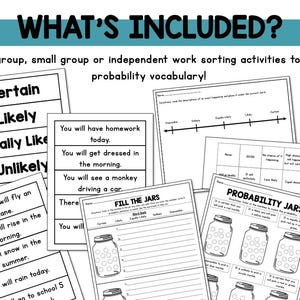 Probability Unit Activities | What Are the Chances? | VA SOL - Etsy