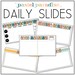 Pastel Paradise Editable Daily Slides | Reading and Math Rotations - Etsy