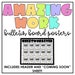 Colorful Amazing Work Bulletin Board Display - Etsy