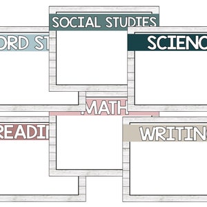 Editable BOHO Classroom Objective Board | Posters and Headers - Etsy