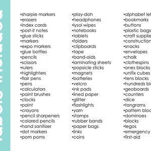 Editable Supply Bin Labels | Classroom Supplies | Rainbow Sprinkles - Etsy