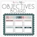 Editable Daily Objectives Board | Daily Objectives | Boho Bliss - Etsy