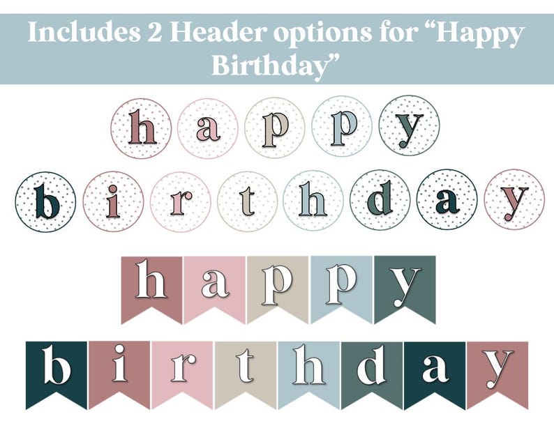 Editable Birthday Board Display | Boho Bliss | Classroom Decor - Etsy