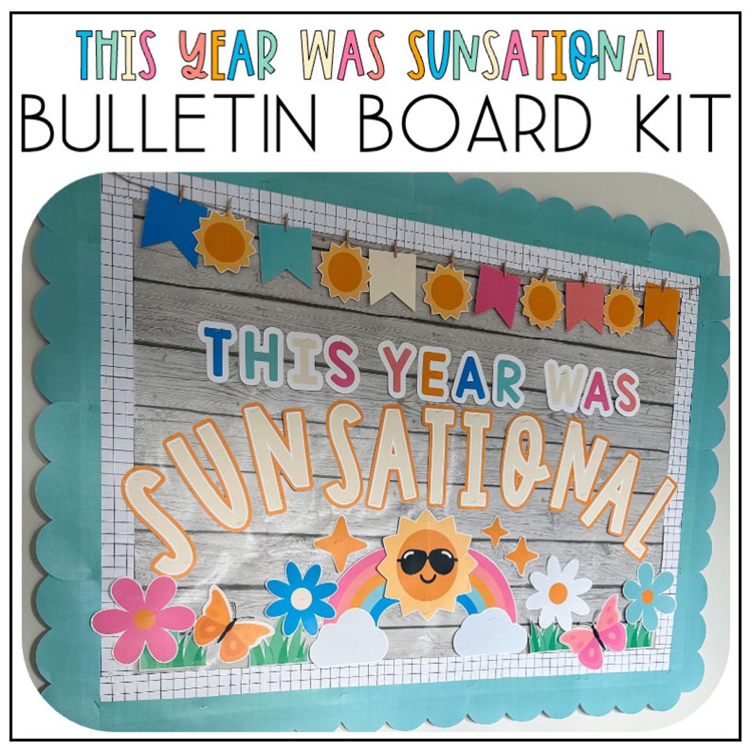 End of the Year / Summer Bulletin Board | Classroom Decor - Etsy