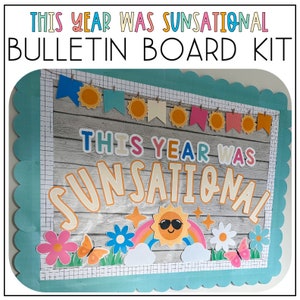 End of the Year / Summer Bulletin Board | Classroom Decor - Etsy