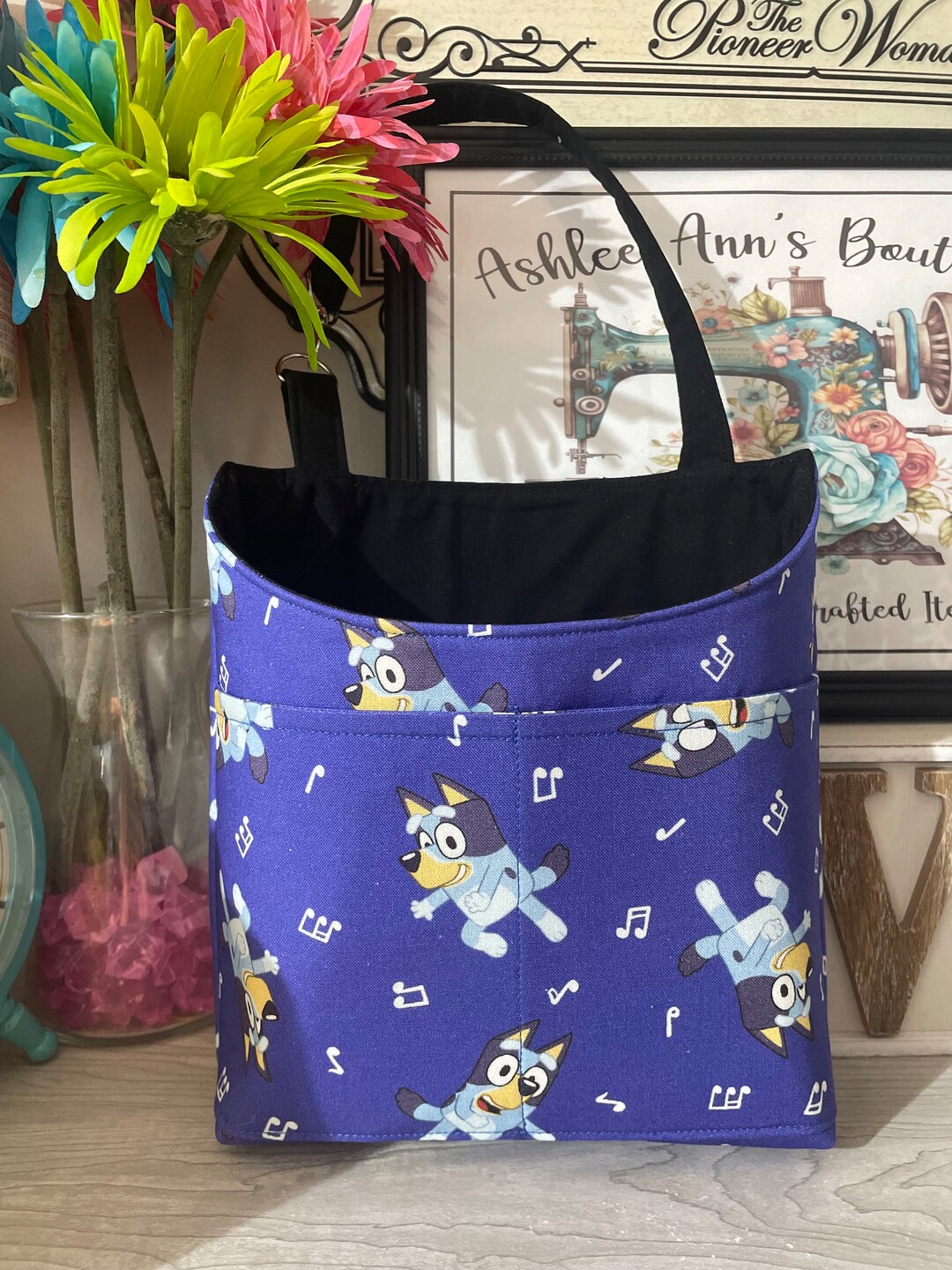 Car Caddy Made in a Licensed Bluey Fabric - Etsy