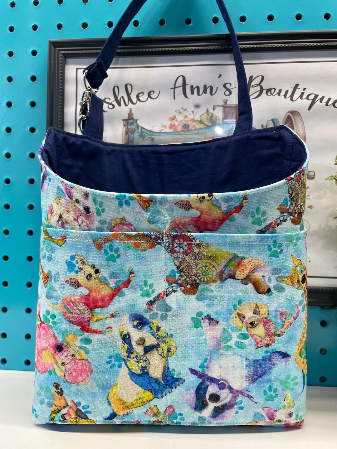 Car Caddy Cute Colorful Dogs - Etsy