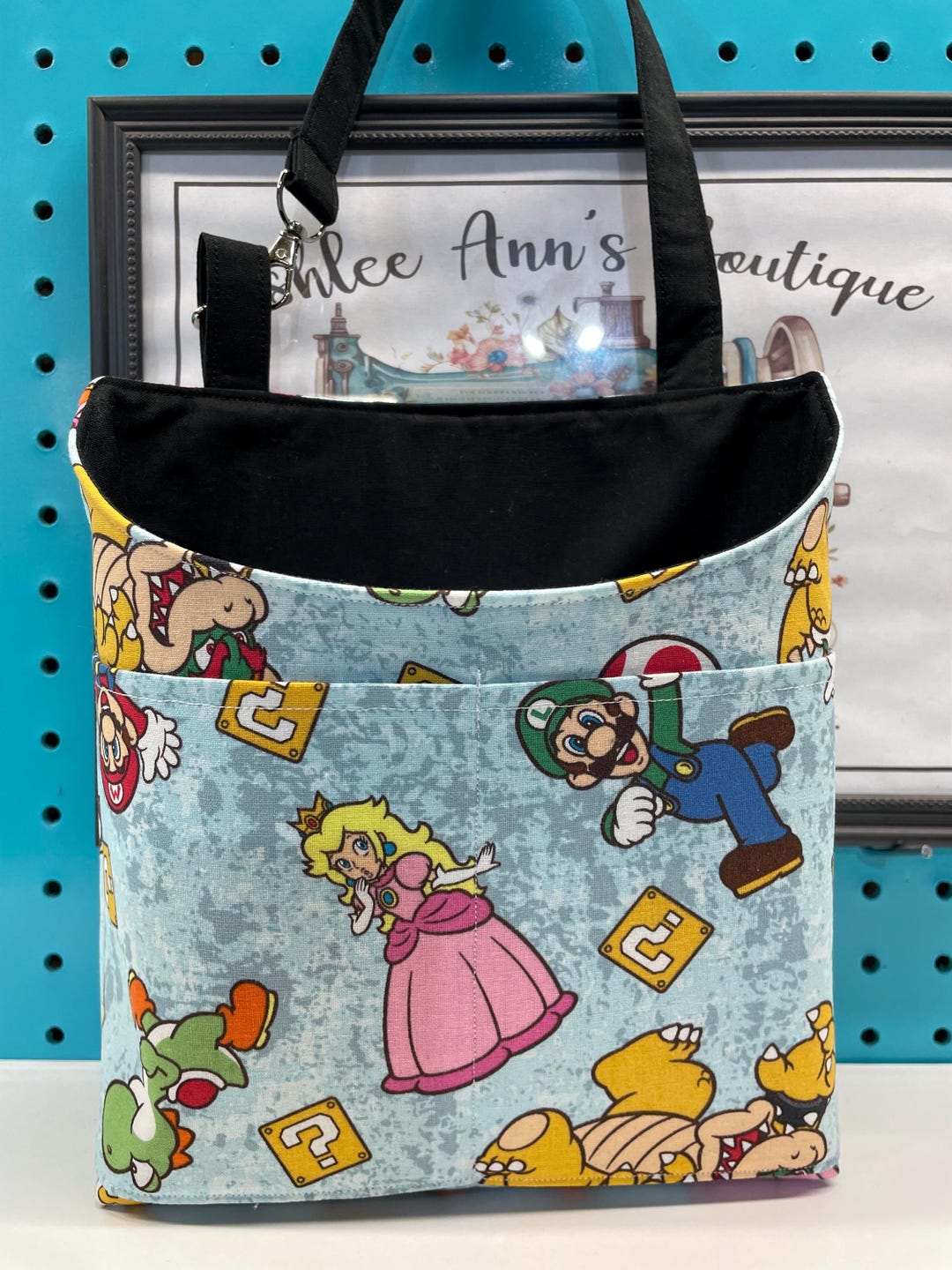 Car Caddy Made in a Licensed Mario Fabric - Etsy