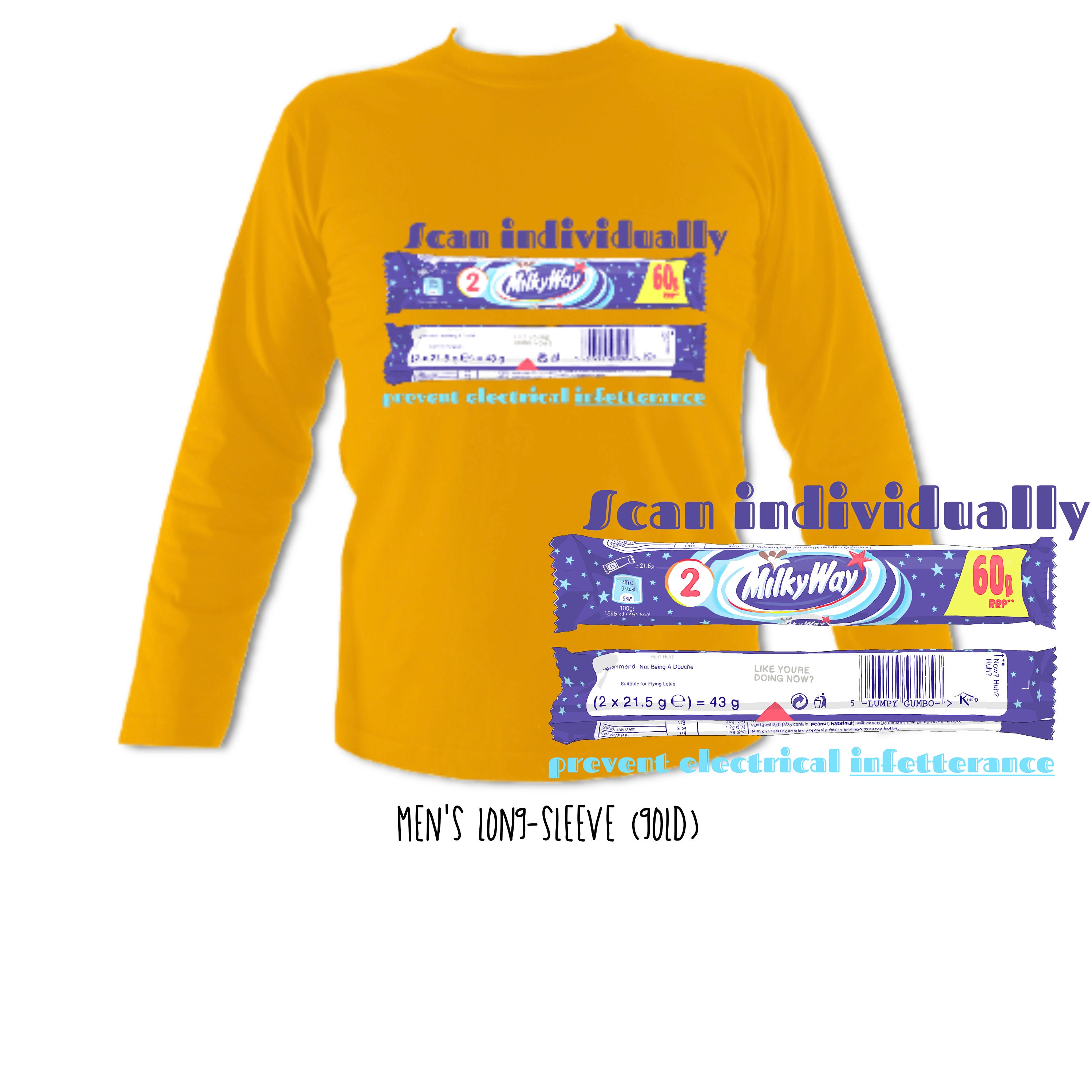 Milky Way Copypasta T-shirt: electrical Infetterence - Etsy