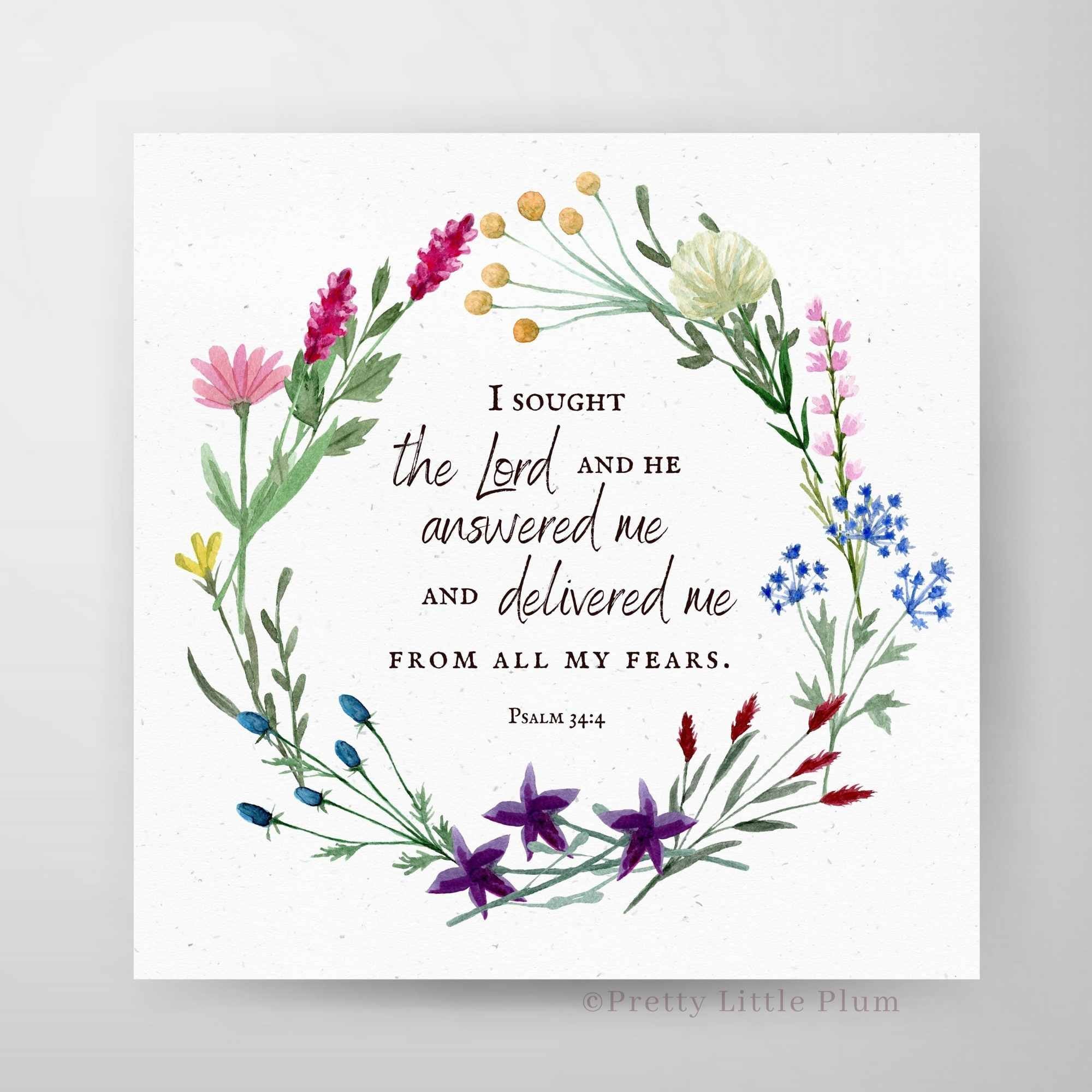 Psalm 34:4