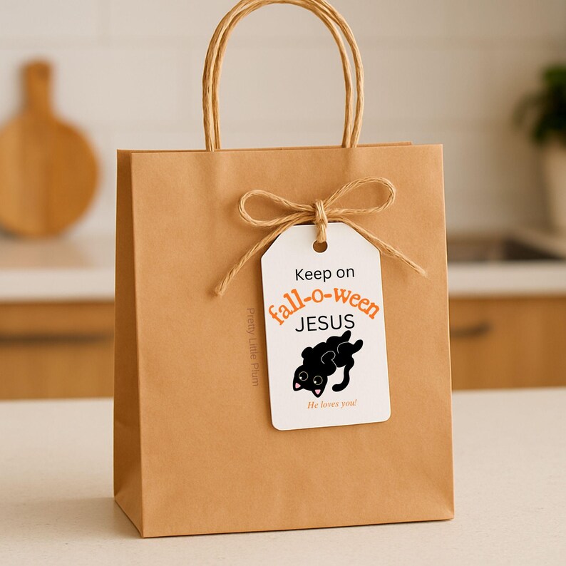 Christian Halloween Treat Tags Printable, Falloween Jesus Gift ...