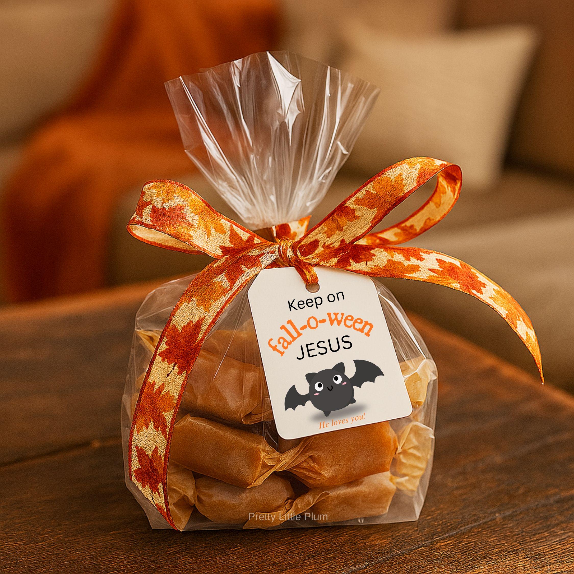 Christian Halloween Treat Tags Printable, Falloween Jesus Gift ...