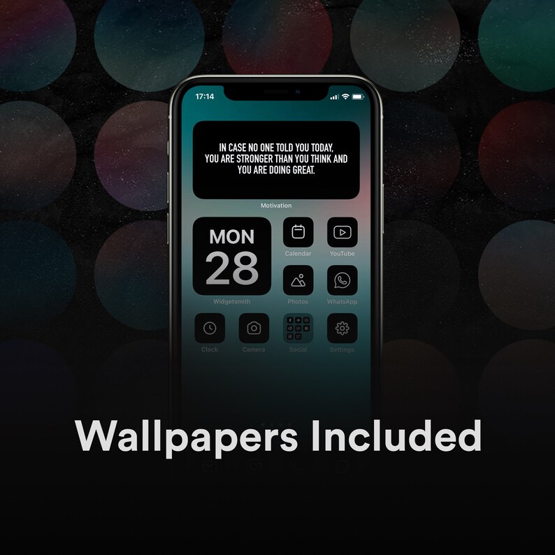 Clean and Minimalist Home Screen - Etsy